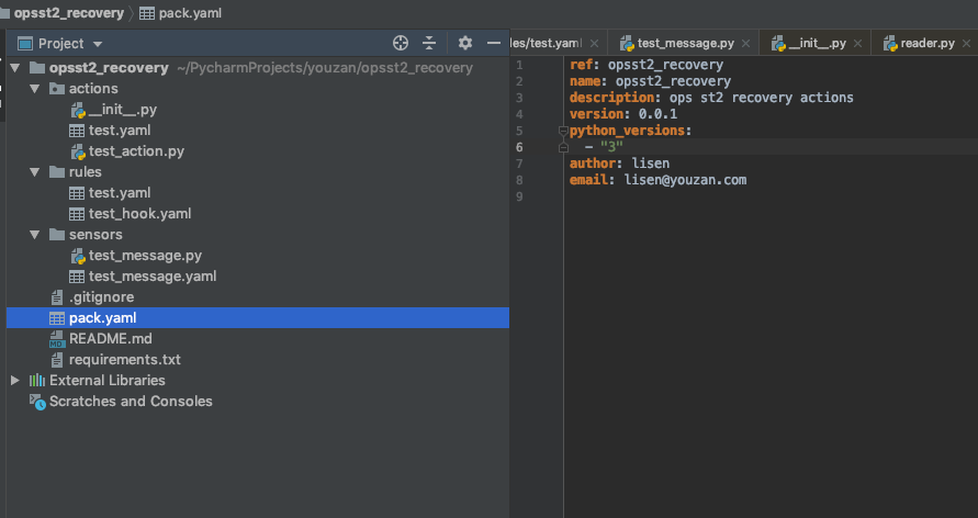 StackStorm(事件驱动的自动化引擎) | Leason